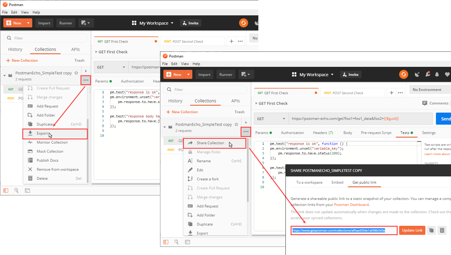 Subir La Colecci n Postman A Dotcom Monitor