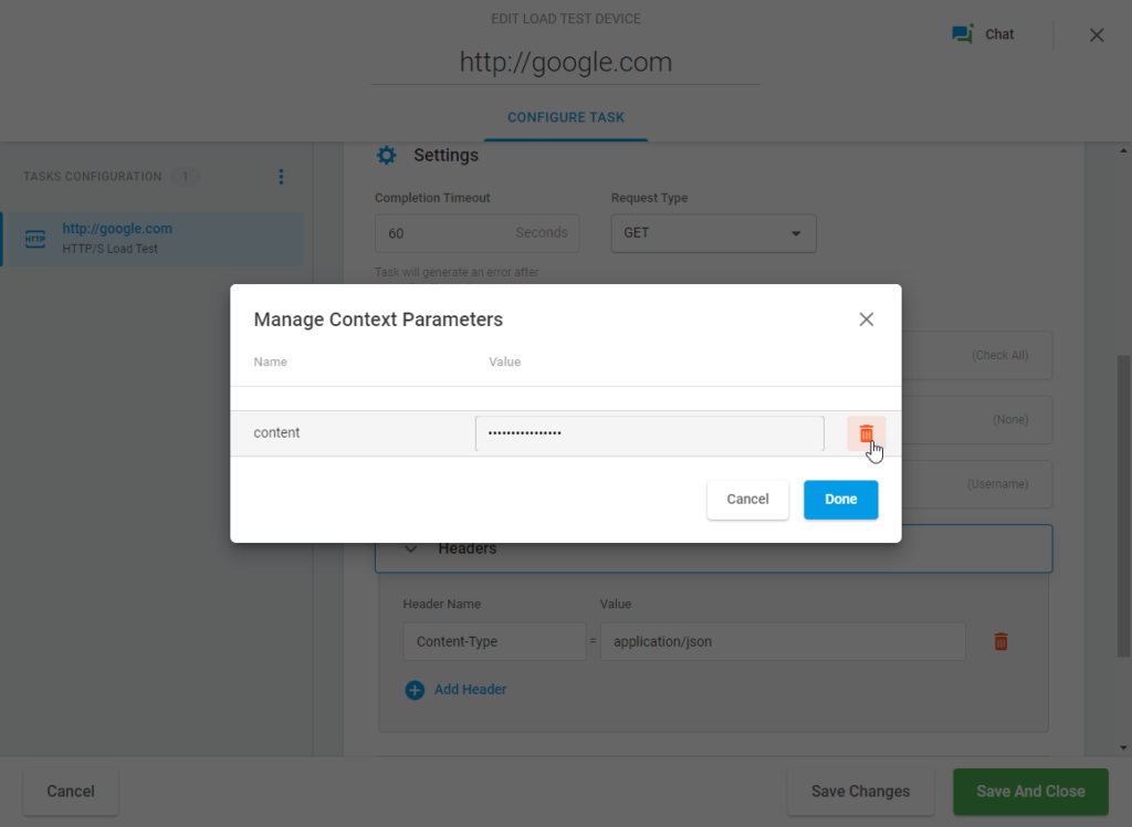How to Use Context Parameters in HTTP(s) Requests