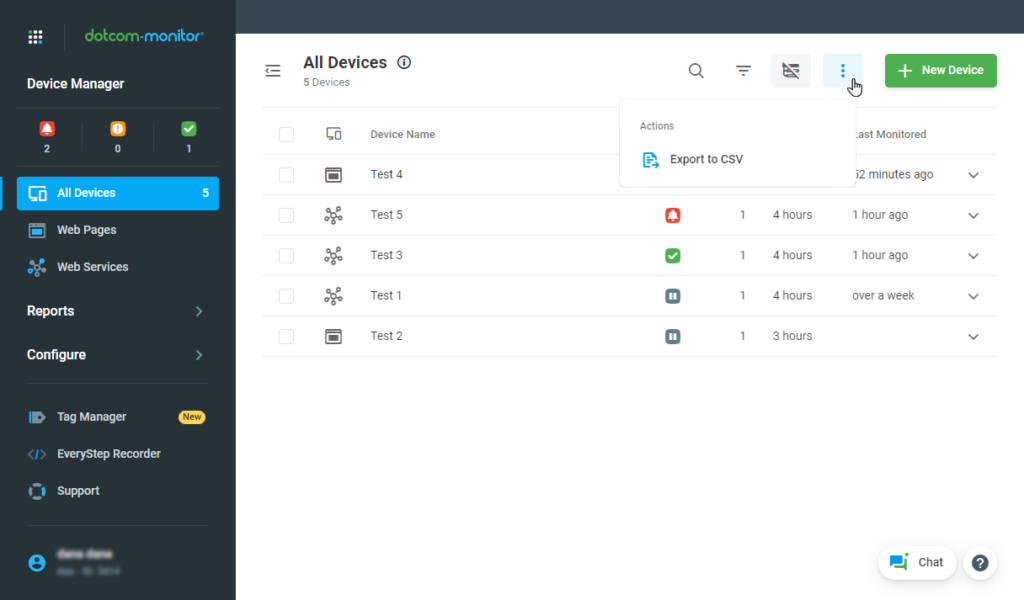 Getting Started with Device Manager