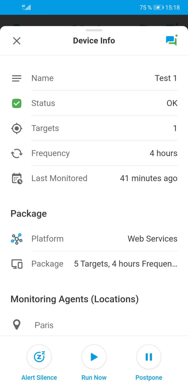 Dotcom-Monitor Mobile App