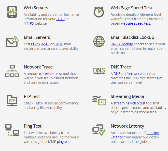 Free Website Testing Tools Dotcom
