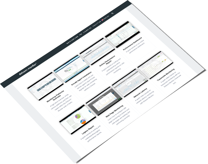 Sistema de Monitorización de Aplicaciones Web - Dotcom-Monitor